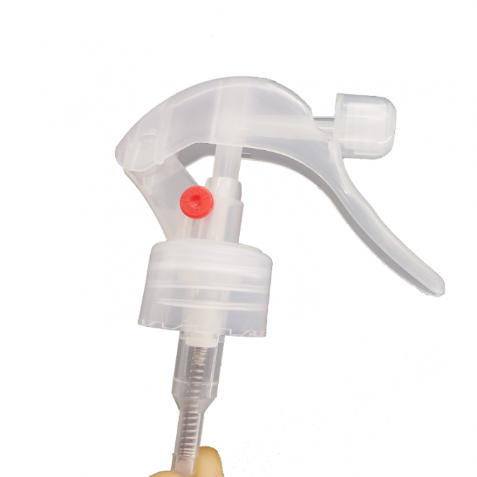 Solvent Resistant 24/410 Neck Hand Trigger Sprayer For Detergent Bottle